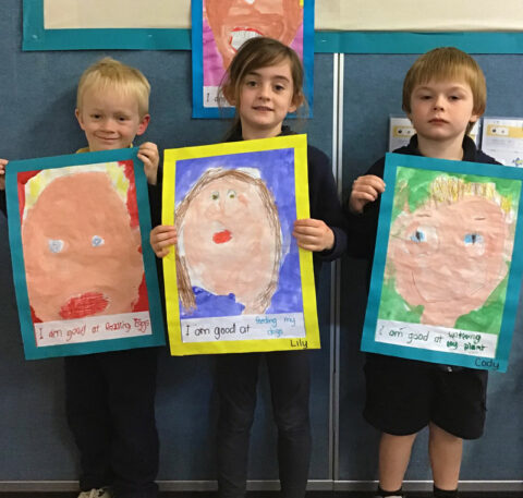 Reception Self Portraits ♦ Port Noarlunga Primary School