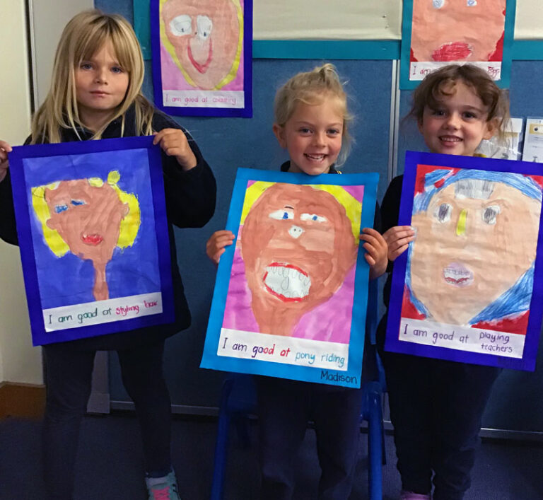 Reception Self Portraits ♦ Port Noarlunga Primary School